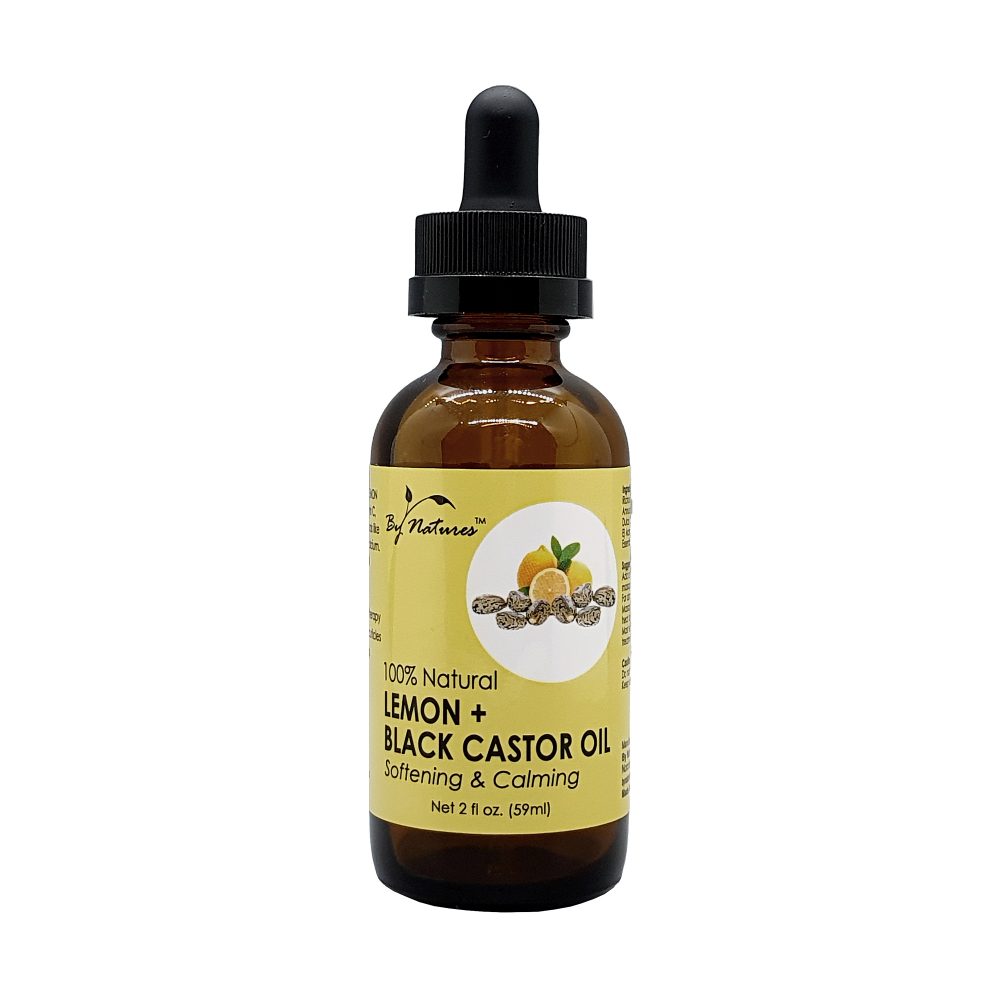By Natures 100% Lemon Black Castor Oil 2oz – Hair Town